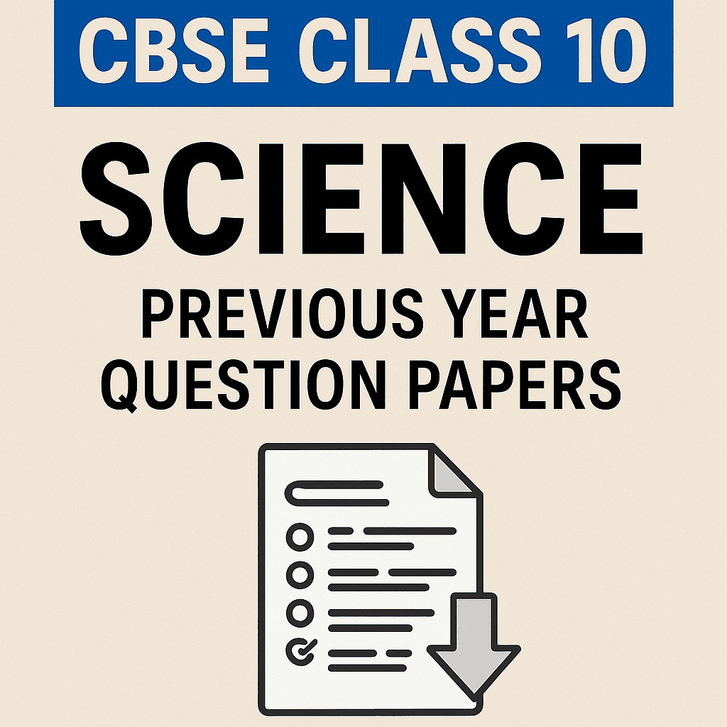 CBSE Class 10 Science Previous Year Question Papers PDF With Solution ...