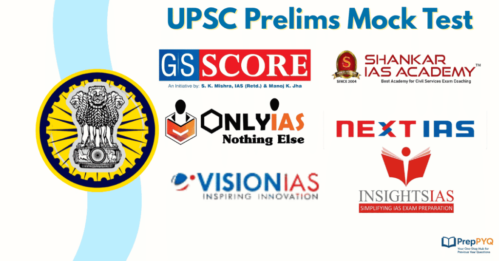 UPSC Prelims Mock Test Free PDF—Download Practice Papers with Answers ...